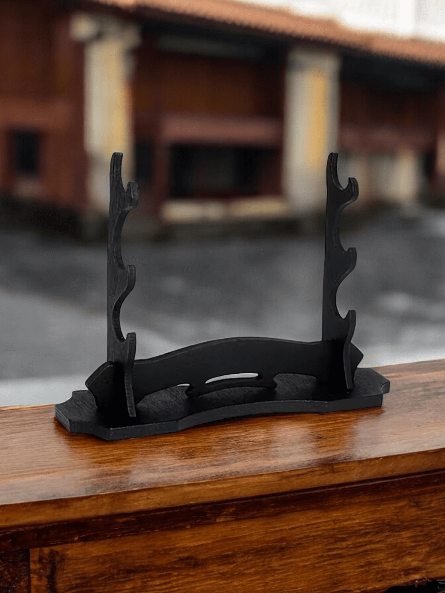 3-Layer Wooden Display Stand | Kokoro Katana