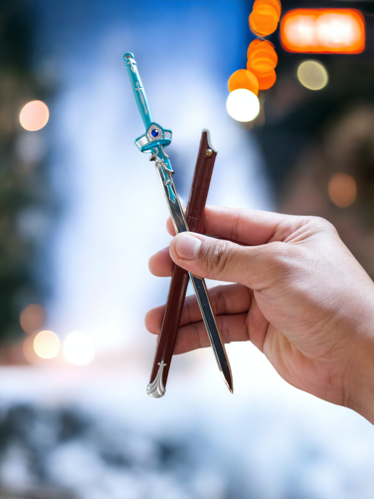 Pop-Up Katana Anime Keychains - Asuna's Lambent Light | Sword Art Online