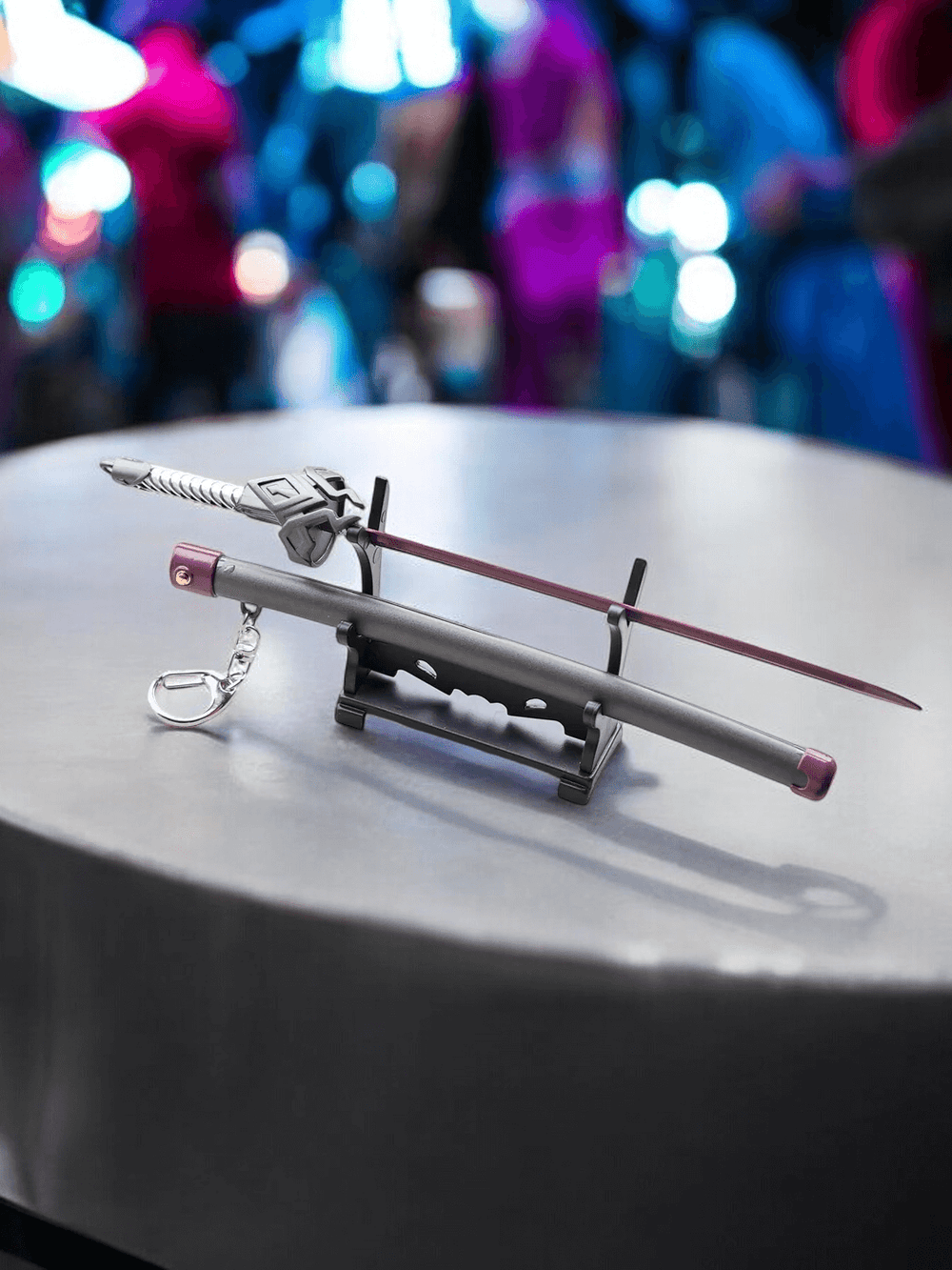 Pop-Up Katana Anime Keychains - Attack On Titan Sword