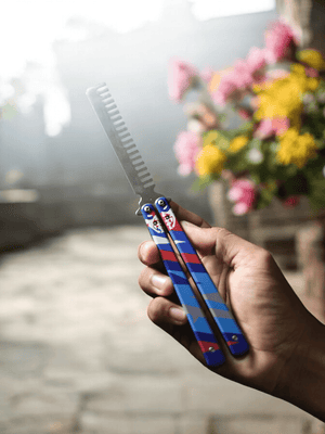 Yoru's Butterfly Comb • Valorant | Balisong Trainers & Switchblades