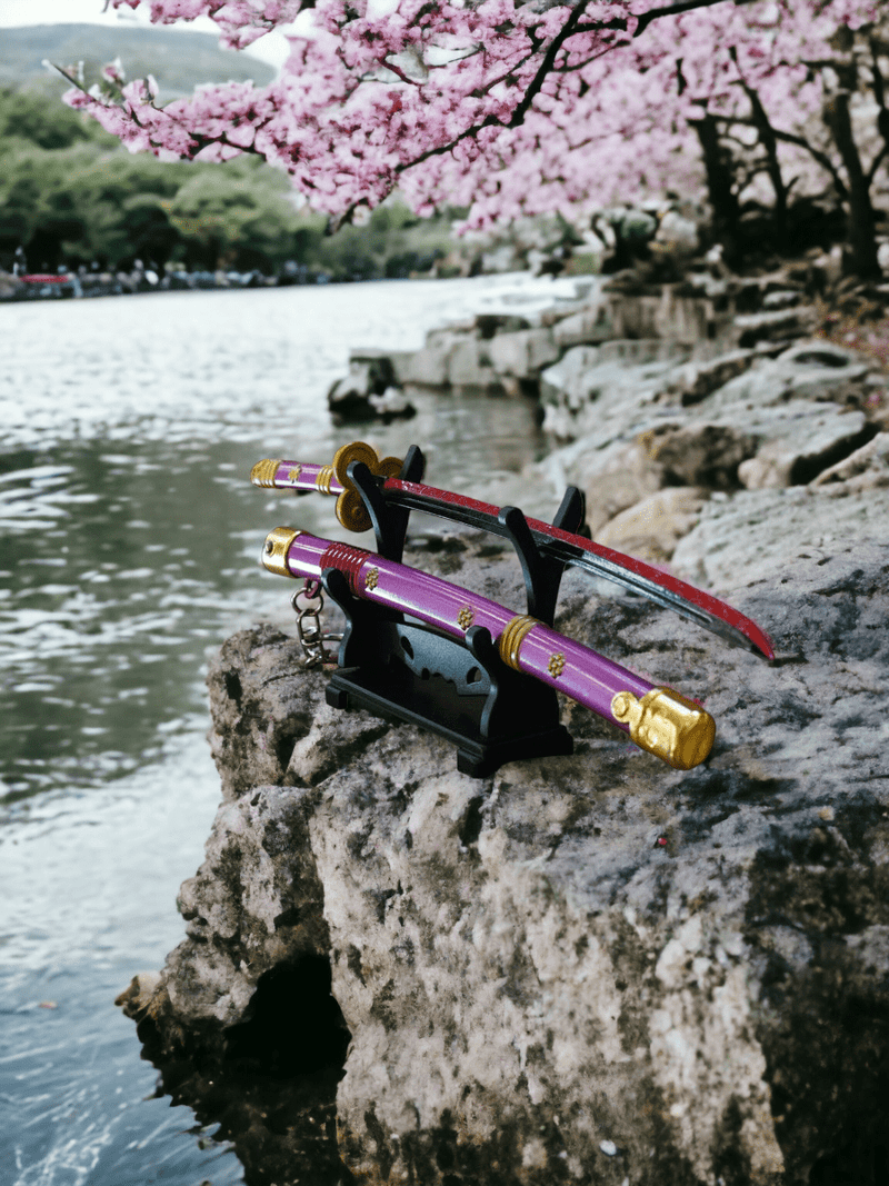 Pop-Up Katana Anime Keychains - Enma | One Piece