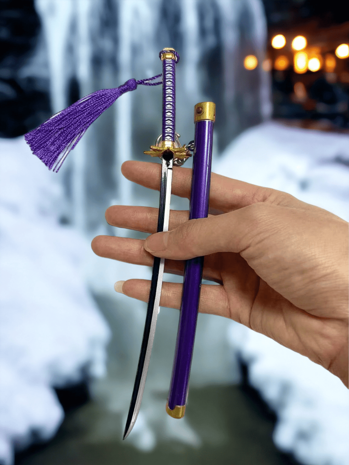 Pop-Up Katana Anime Keychains - Hyōrinmaru | Bleach