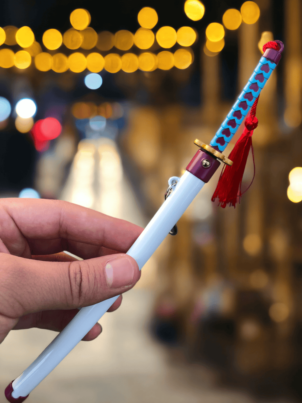 Pop-Up Katana Anime Keychains - Mitsuri's Nichirin | Demon Slayer