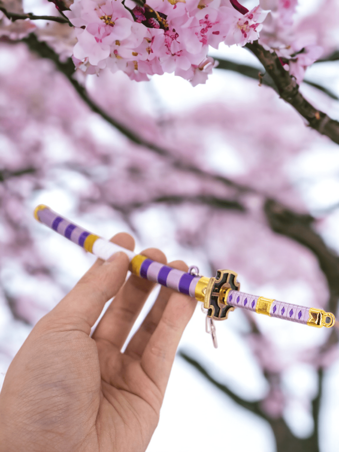 Pop-Up Katana Anime Keychains - Nidai Kitetsu | One Piece