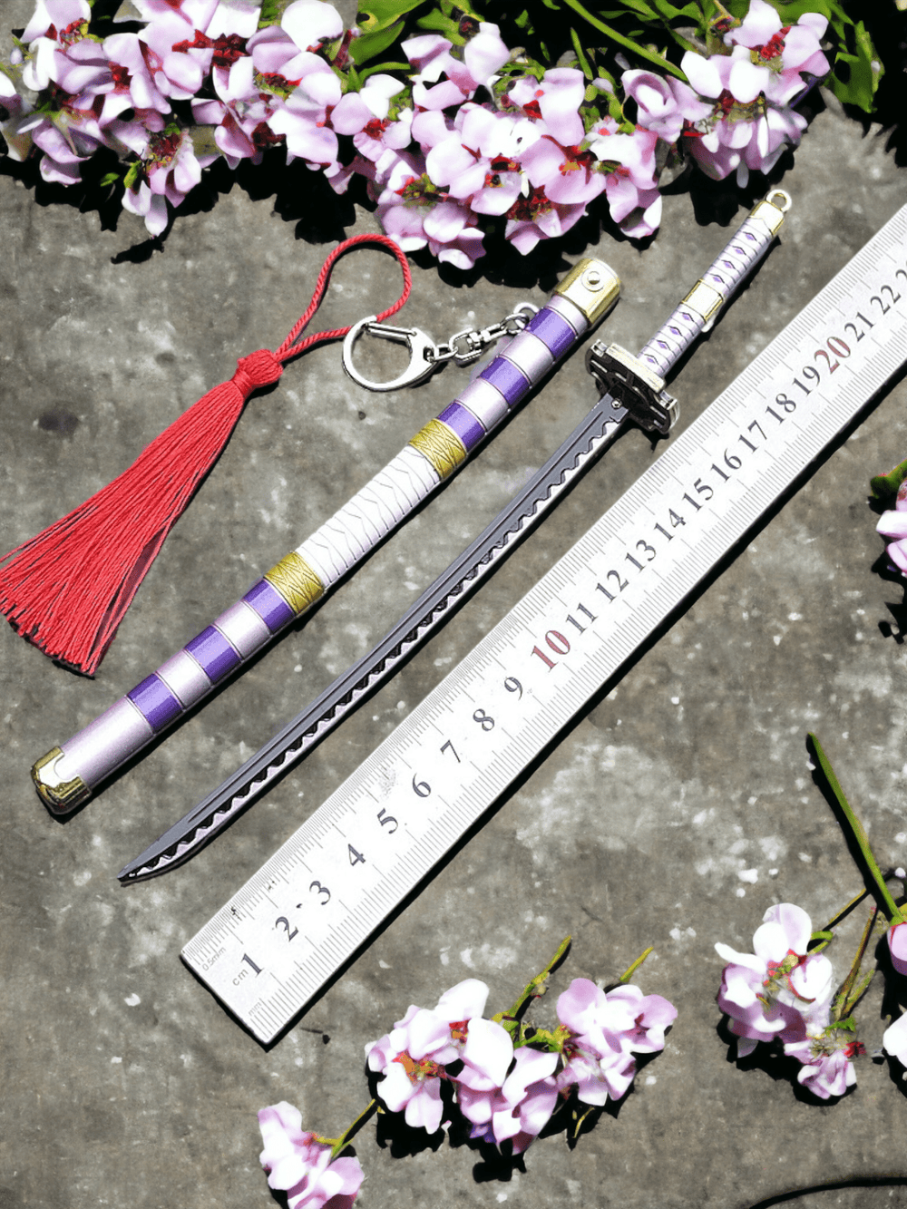 Pop-Up Katana Anime Keychains - Nidai Kitetsu | One Piece