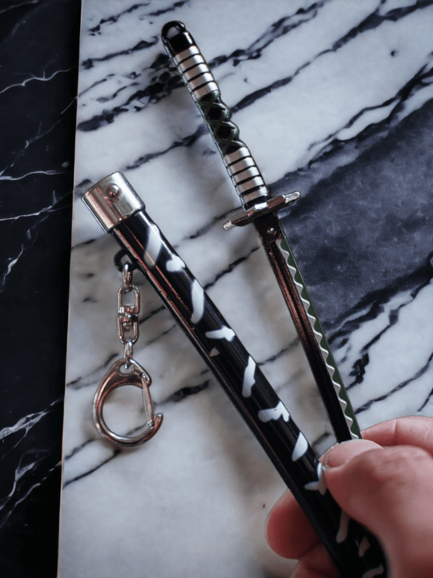 Pop-Up Katana Anime Keychains - Sanemi's Nichirin | Demon Slayer