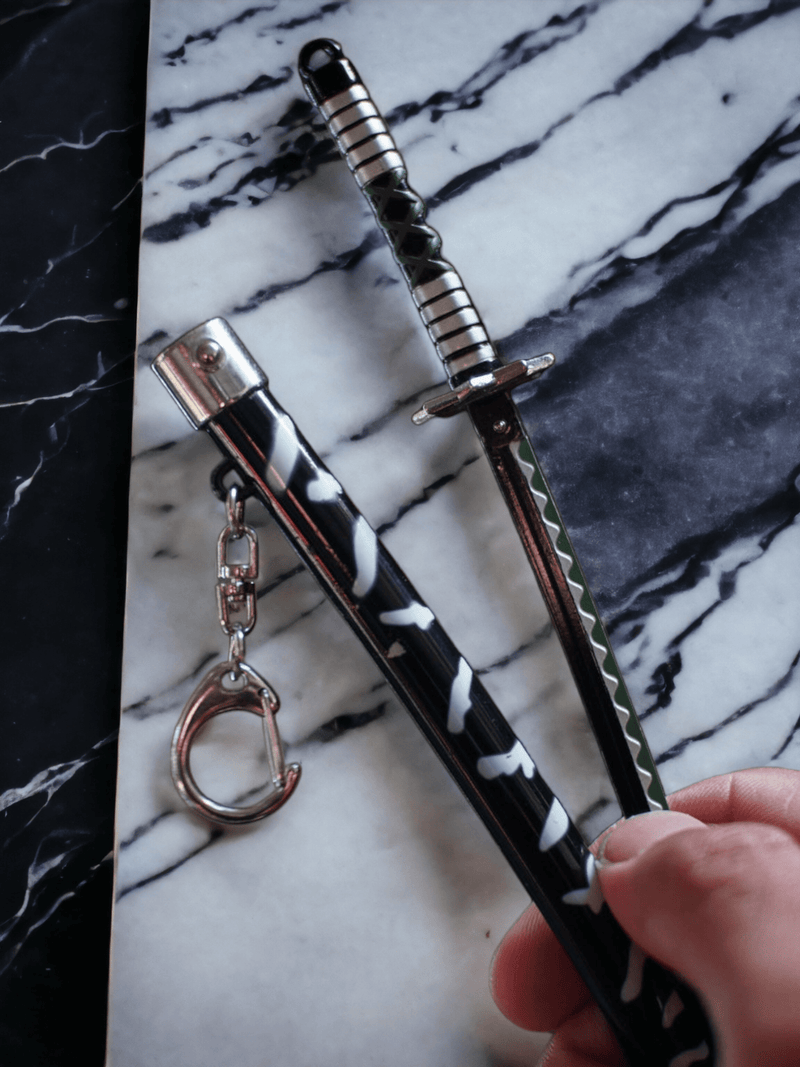 Pop-Up Katana Anime Keychains - Sanemi's Nichirin | Demon Slayer
