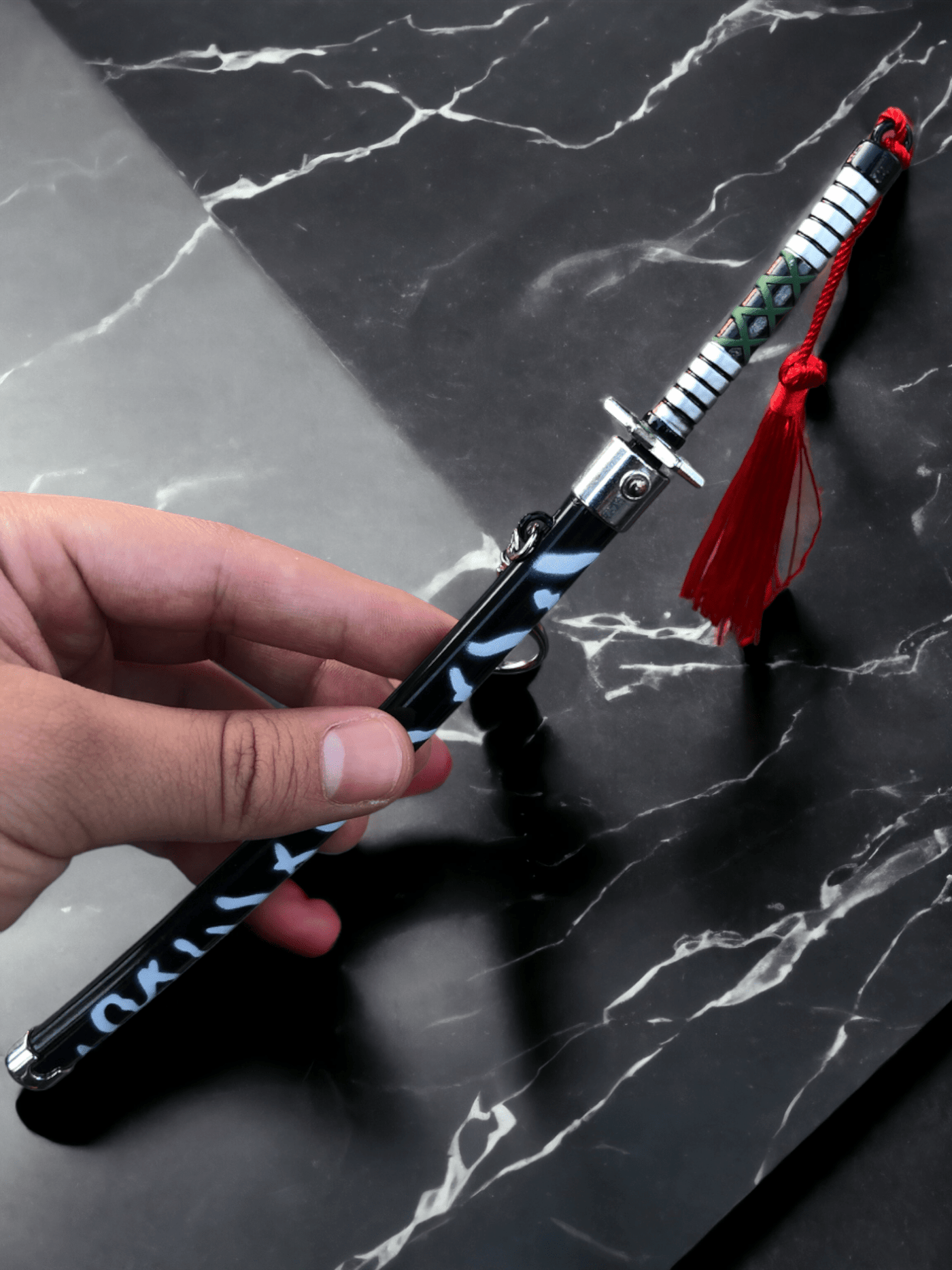 Pop-Up Katana Anime Keychains - Sanemi's Nichirin | Demon Slayer