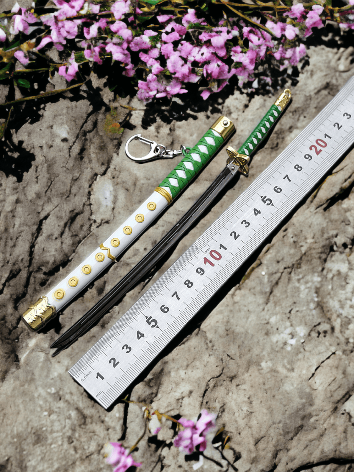 Pop Up Katana Anime Keychains Tashigis Shigure One Piece