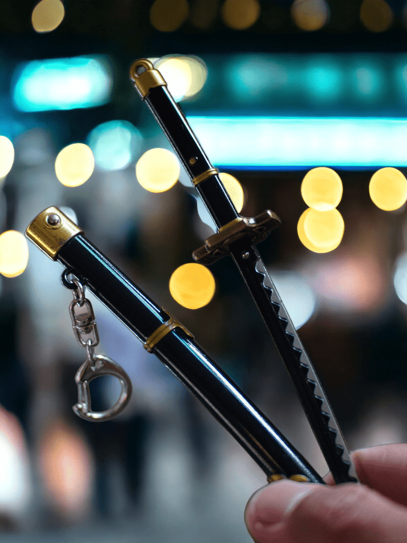 Pop-Up Katana Anime Keychains - Yubashiri | One Piece